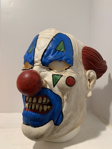 Rubber Clown Mask 2000 The Paper Magic Group Evil Circus Vintage ...