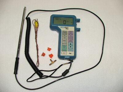 TSI 8386 VelociCalc Plus Multi-Parameter Temperature Velocity Meter W ...