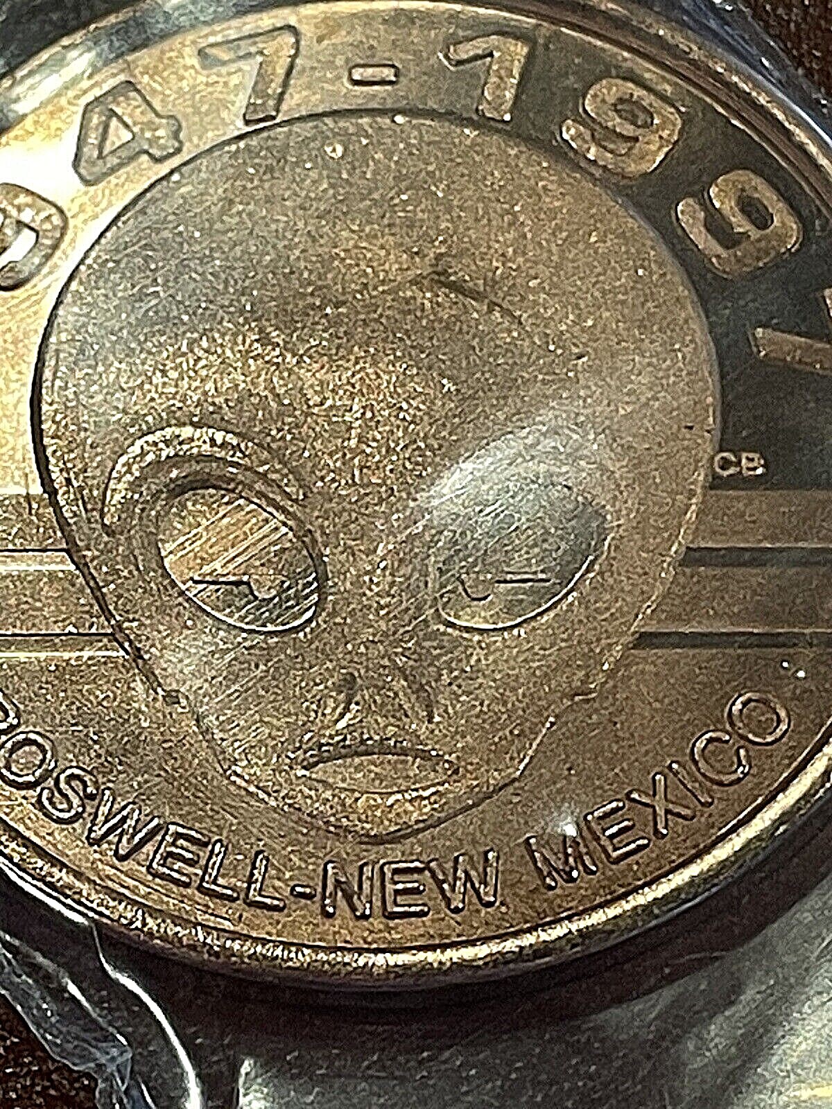 1947 UFO Alien Roswell New Mexico Collectible Copper Coin 50th ...