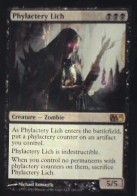 Phylactery Lich - Magic 2013 (M13): #104, Magic: The Gathering Nm R119 ...