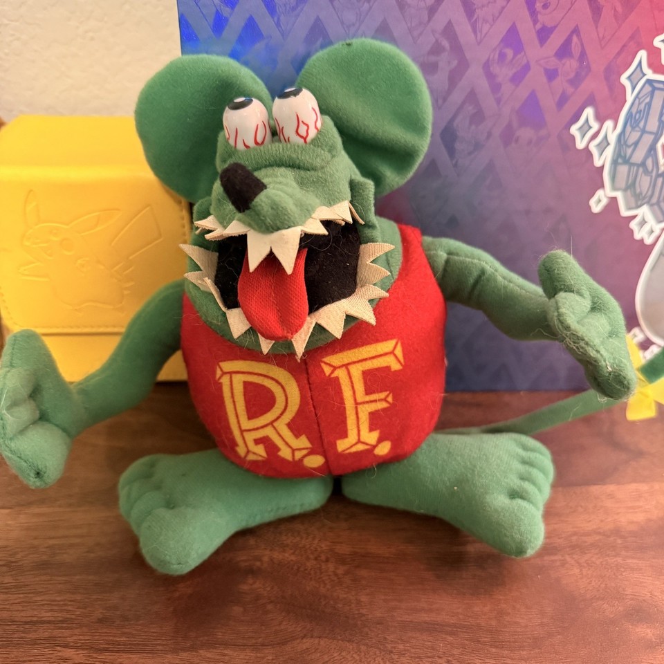 RAT FINK Big Daddy Ed Roth Plush Doll BRAND Officially Licenced | eBay