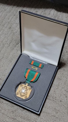 Navy Marine Corps Merit Award Achivement Medal | eBay