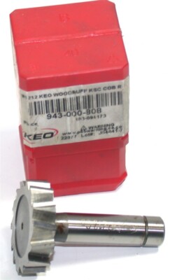 KEO 1.515" Diameter 1/2" shank 14 Teeth Keyseat Cutter 943-000-808 New ...