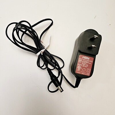 VISION Switch-Mode Power Supply 3A-122WU12 100-120V 50/60HZ .3A 12V 1A ...
