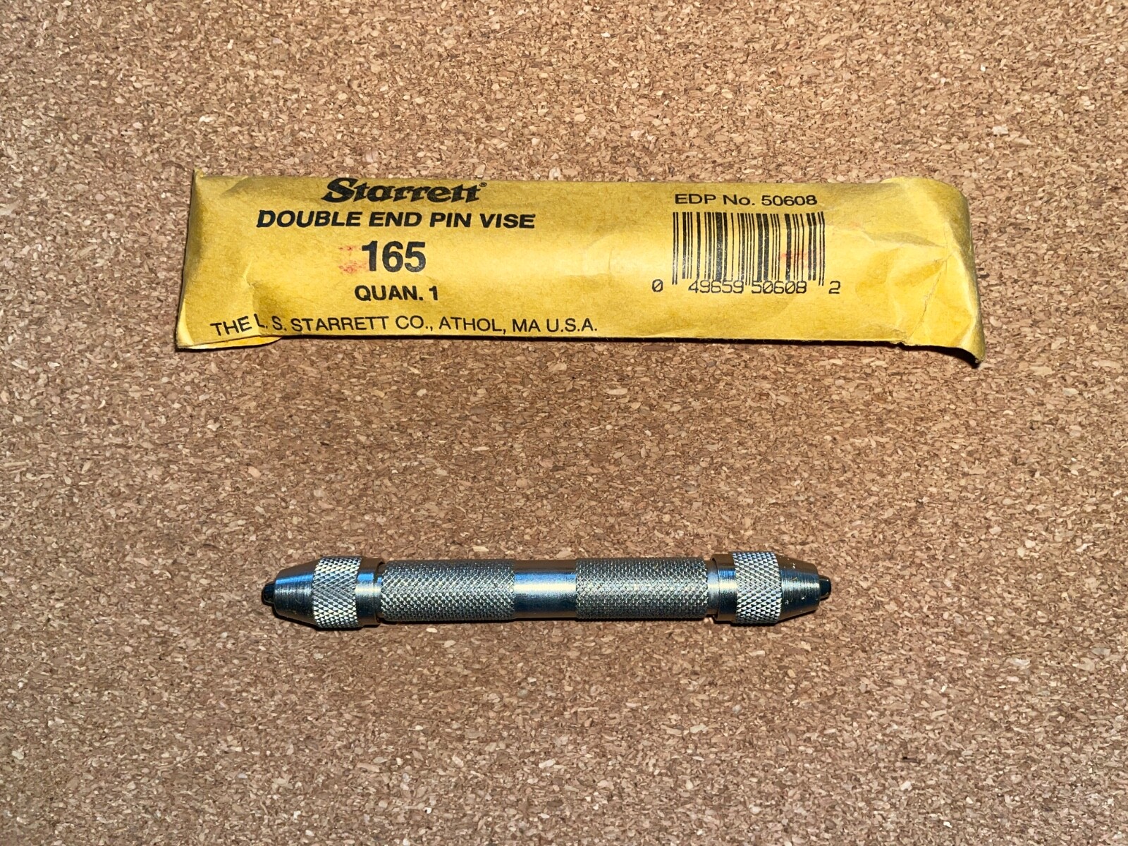 Starrett 165 Double End Pin Vise 0-.125" Range | eBay