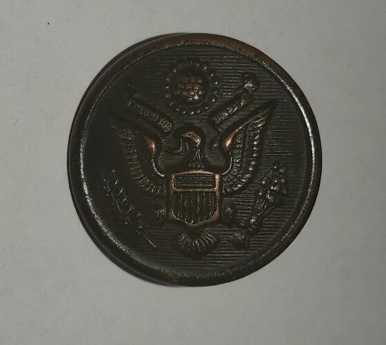 New York City BUTTON WORKS-New York -WW I Eagle Military Button | eBay
