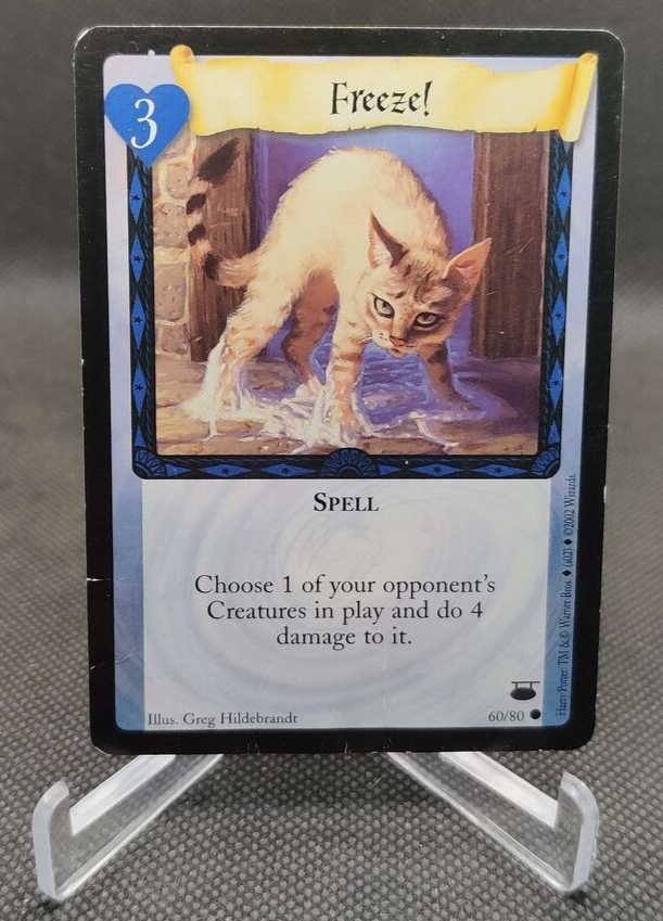 Harry Potter CCG Diagon Alley Card 60/80 Freeze! TCG trading card | eBay