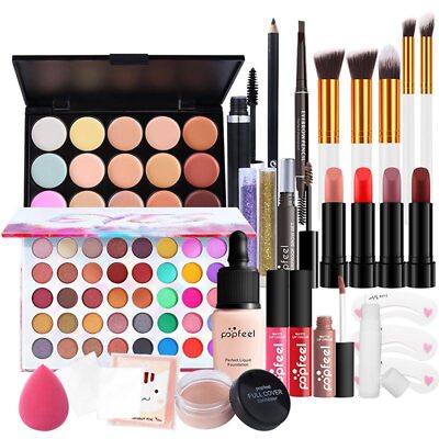 All in One Make Up Set Schminke Set für Frauen Makeup Set Starter Kit ...
