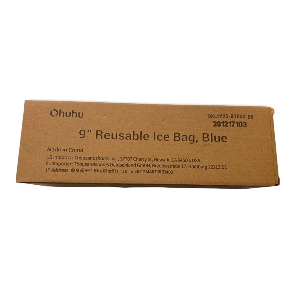 Hot Cold Blue 9” Reusable Therapy Ice Bag | eBay