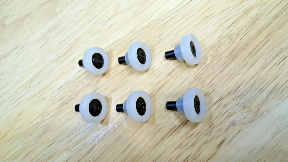 6 WINDOW REGULATOR ROLLERS FOR ALL 1964-72 GM -CAMARO FIREBIRD NOVA ...