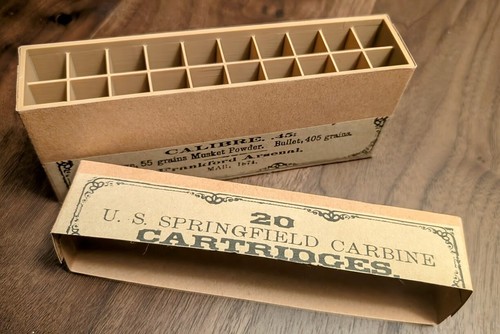 Cartridge Box: .45-70 Springfield Carbine, 20 Round, 405gr Size | eBay