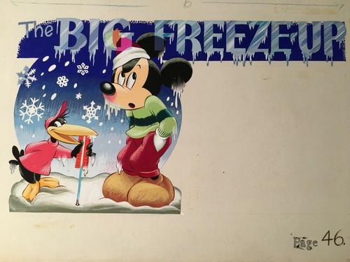 Rare DISNEY Vintage 1953 Annual Book Art Dean & Son #30 Mickey Mouse ...