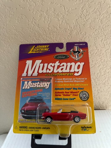 Johnny Lightning Mustang Illustrated 1964 1/2 Mustang Conv White ...