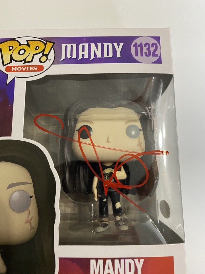 Andrea Riseborough signed autographed Mandy Funko Pop ACOA Rare | eBay