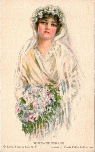 Edward Gross American Girl Series "Sentenced for Life" Postcard | eBay