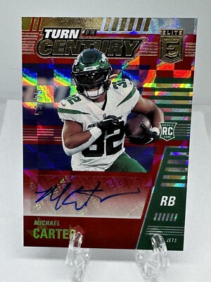 2021 Chronicles Elite Turn Of The Century Red Michael Carter Autograph ...