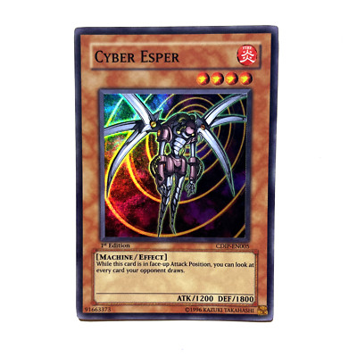 Cyber Esper NM 1st Edition Super Rare CDIP-EN005 Yu-Gi-Oh! TCG See ...