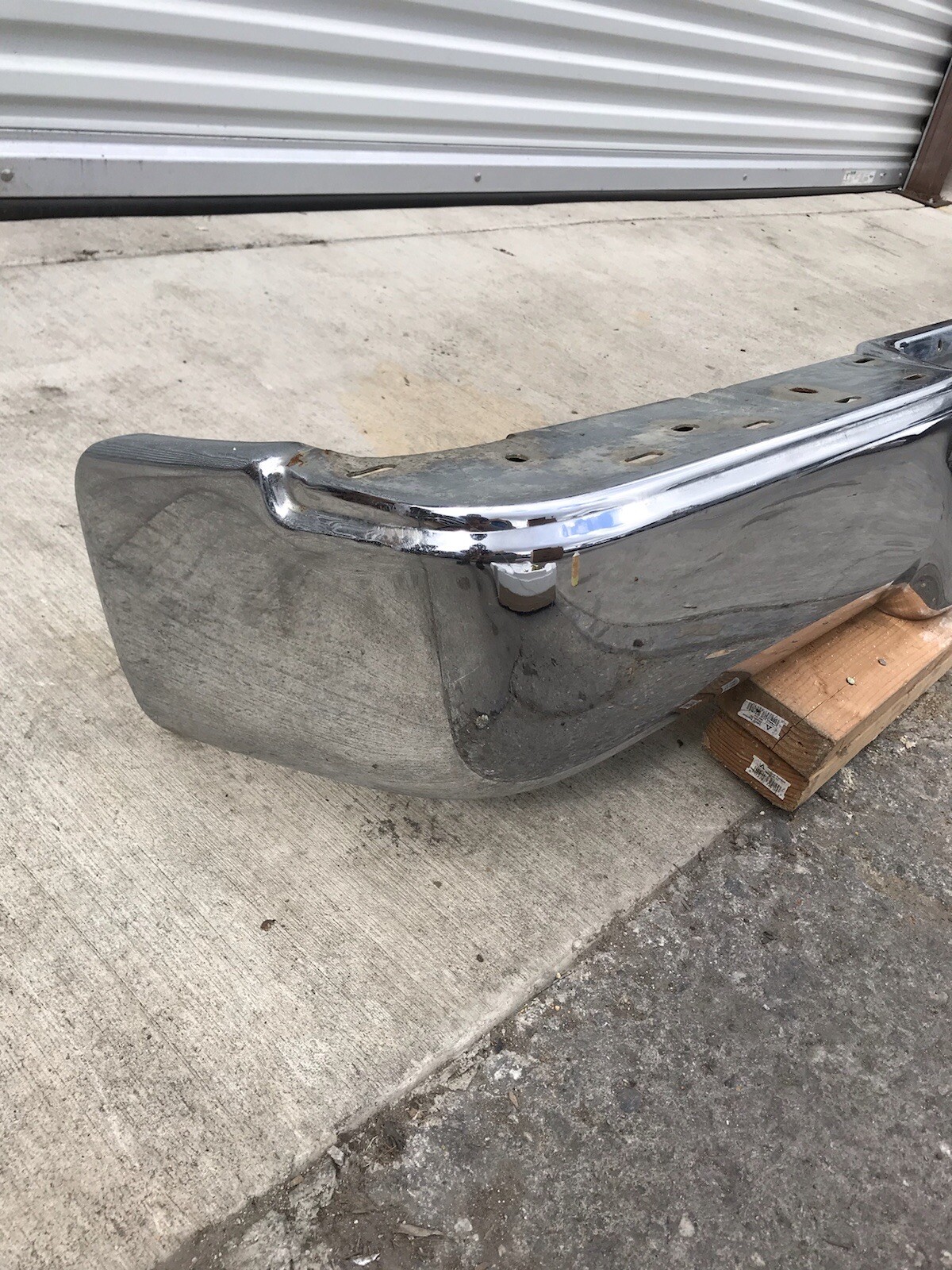 2004 05 06 07 2008 FORD F150 F-150 REAR BUMPER CHROME OEM | eBay