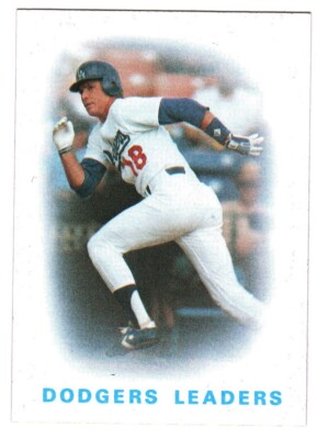 1986 Topps Los Angeles Dodgers Team Set With Traded Cards (35 Cards) | eBay