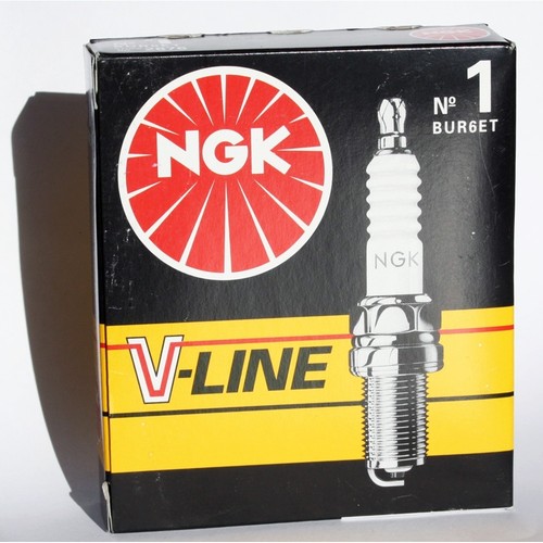 NGK Zündkerze BUR6ET V-Line Nr. 1 - BUR 6 ET VLINE 1 - 2876 - 4 Stück ...