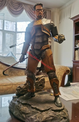 Half Life Dr. Gordon Freeman 1/4 Statue Figure Resin Model Collectible ...