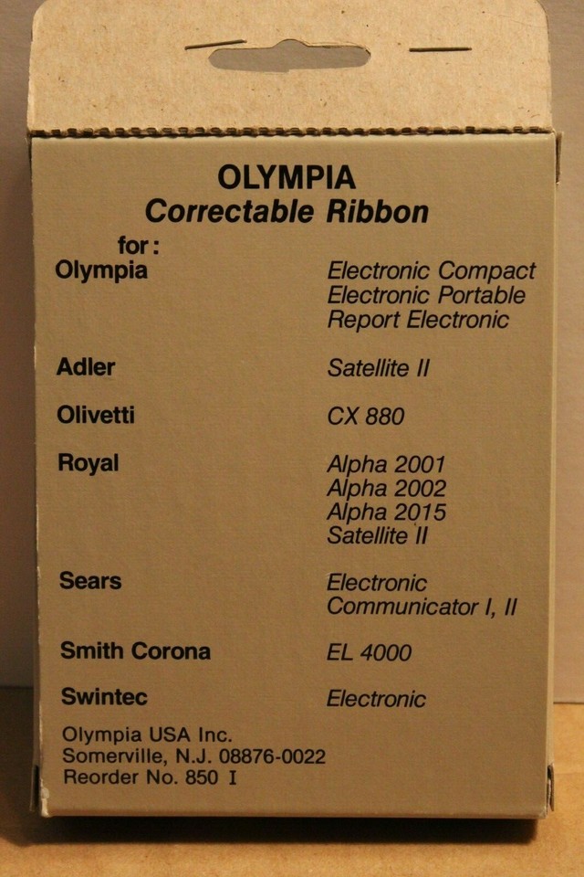Olympia carbon ribbon C ; 13 mm width, black | eBay