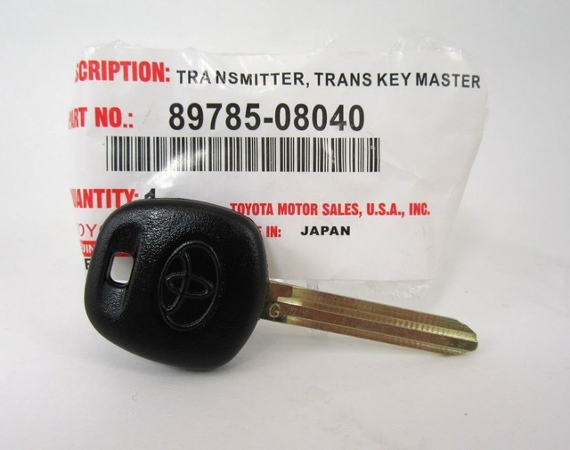 Toyota Transponder Blank Key G Mark Chip Genuine OEM 89785-08040 for ...
