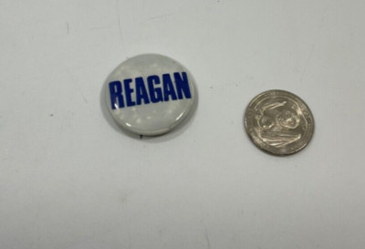 Vintage Reagan Political Campaign Button Pin Pinback | eBay