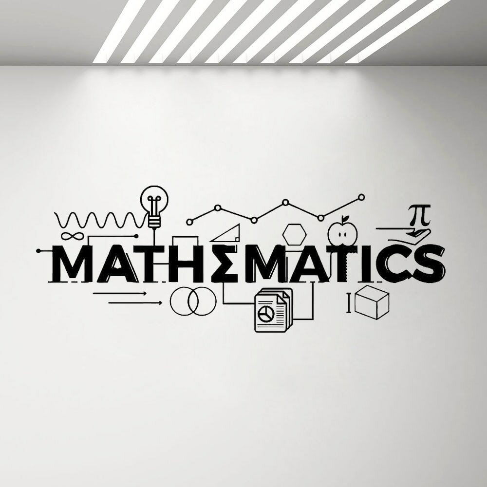 Math Classroom Wall Decorations Wall Art For STEM Education
