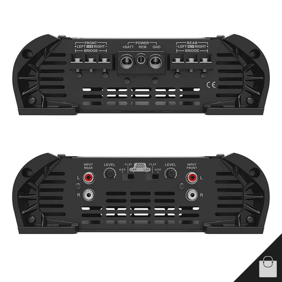 Stetsom HL 1200 2 Ohms Amplifier 1200.4 Amp 4 Channel Power Car 3-5 Day ...