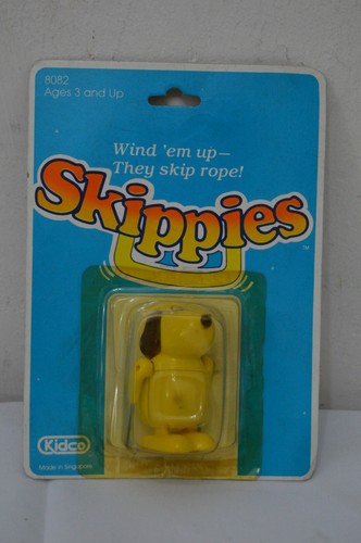 Vintage KIDCO Skippies DOG Wind'em up Toy 1981 New Unpunched Package | eBay
