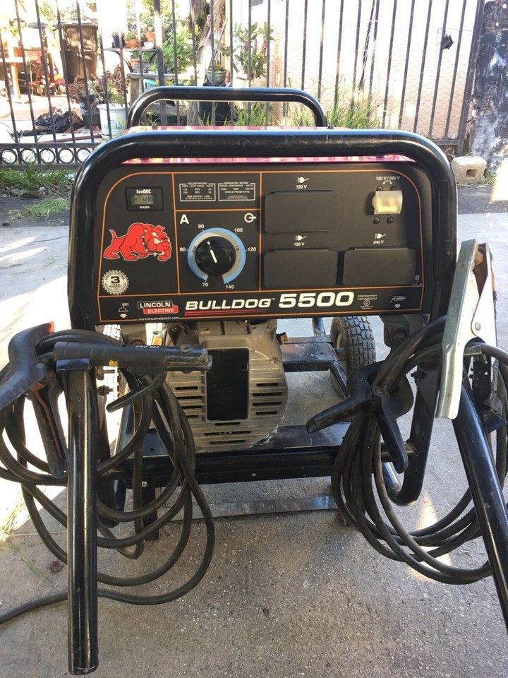 Lincoln Electric Bulldog 5500 Arc Welder/Generator with 277CC Kohler ...