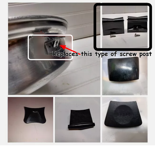 Rena Ware Replacement Handles (2) for Rena Stockpot Saucepan Skillet ...