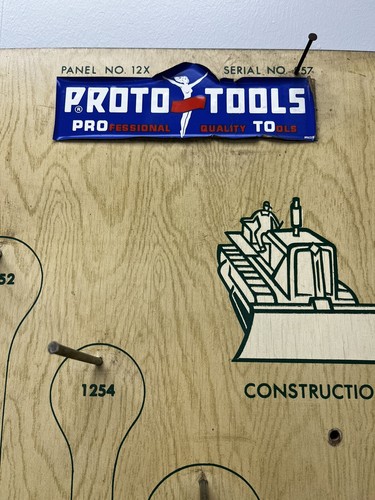 Vintage Proto Tool Store Display Rack Tool Large Wrench Extra Large ...