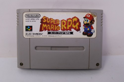 Super Mario RPG SNES SFC Nintendo Super Famicom Japan Region Lock ...