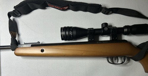 Crosman Blaze NP .177 Air Rifle w Hawke Sport HD 3-9X30 AO Scope & Gamo ...