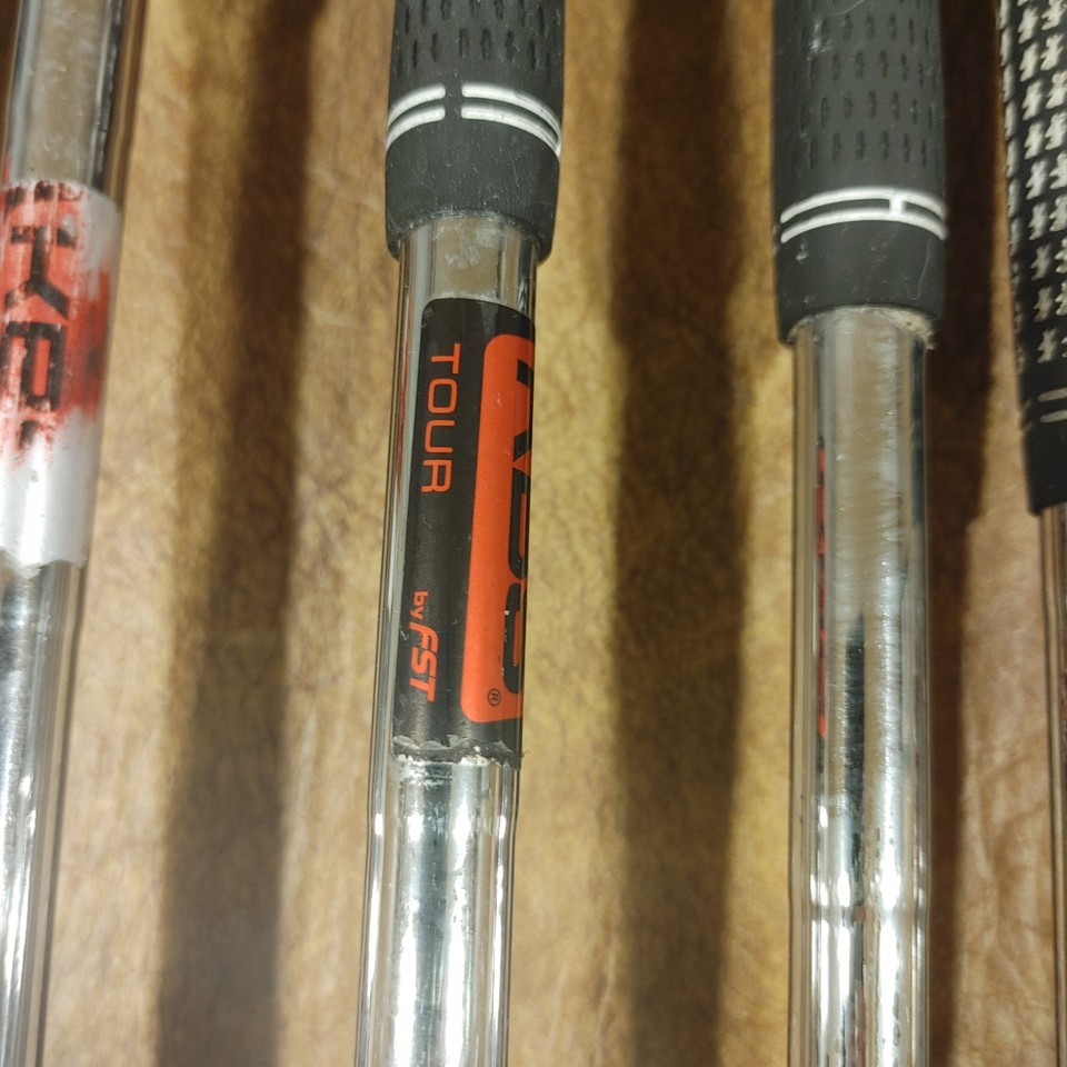 Taylormade R9 TP Iron Set 4-PW (Missing 8) KBS Tour Stiff Flex Steel RH ...