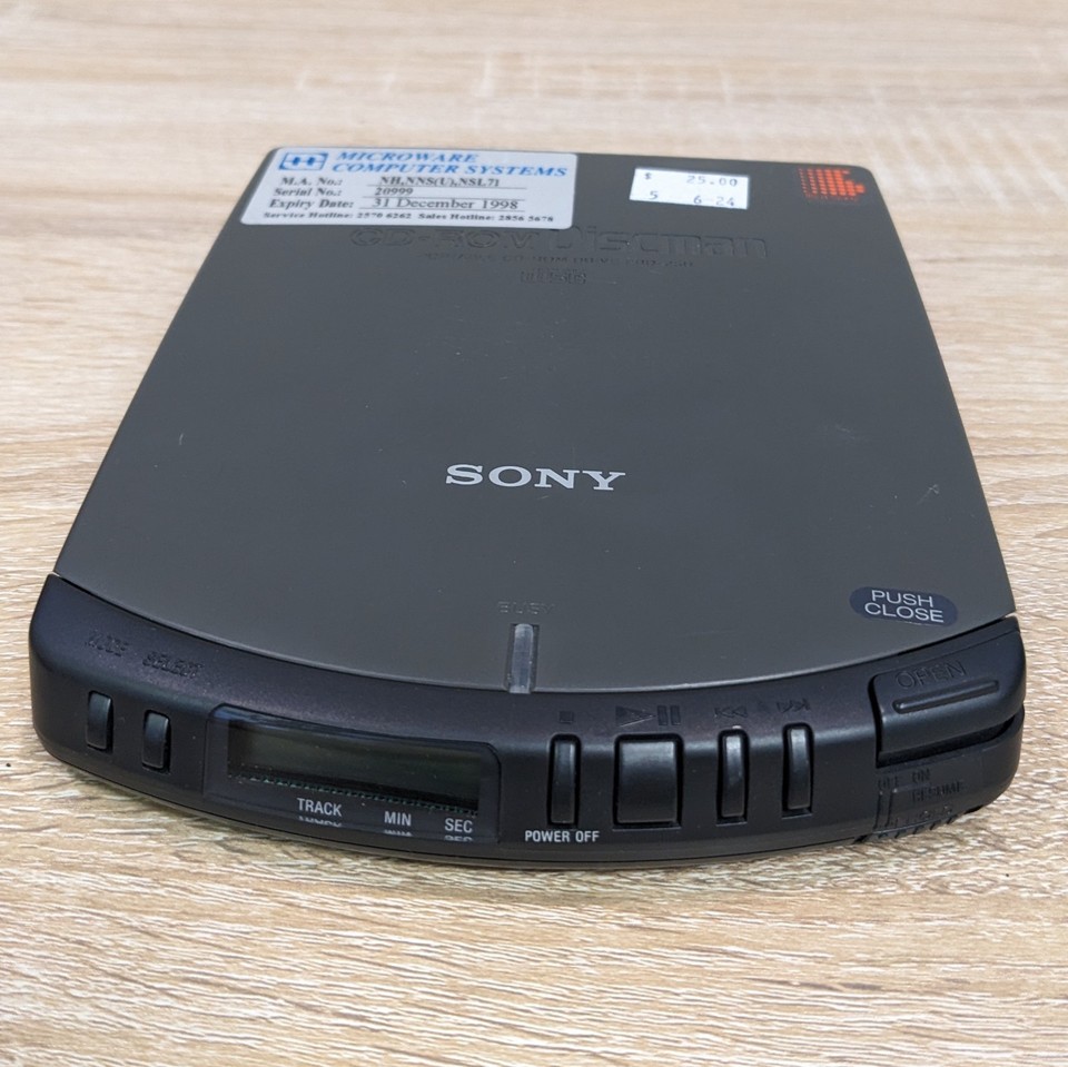 Sony CD-ROM/PLAYER Discman Portable MODEL PRD-250 Untested | eBay