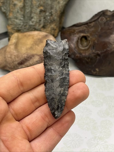 MLC s5945 Paleo Lanceolate Arrowhead Relic Coshocton Chert Old Ohio ...