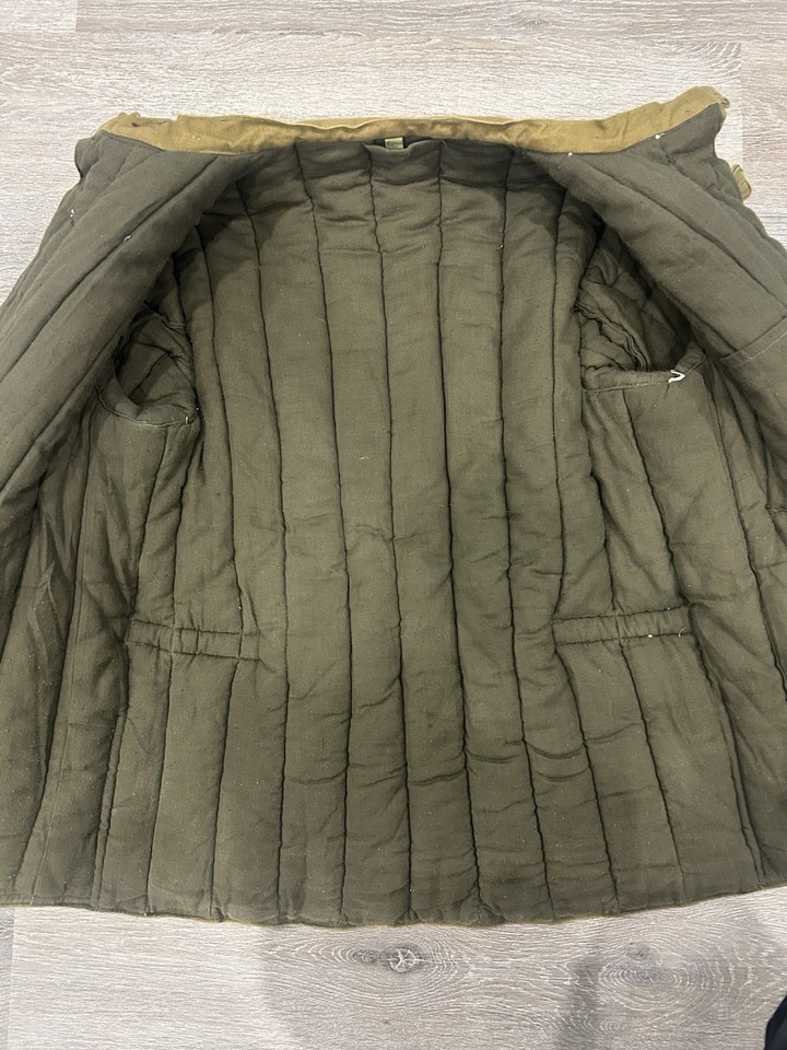 Soviet MILITARY WW2 WINTER Jacket UNIFORM Telogreika Medium | eBay