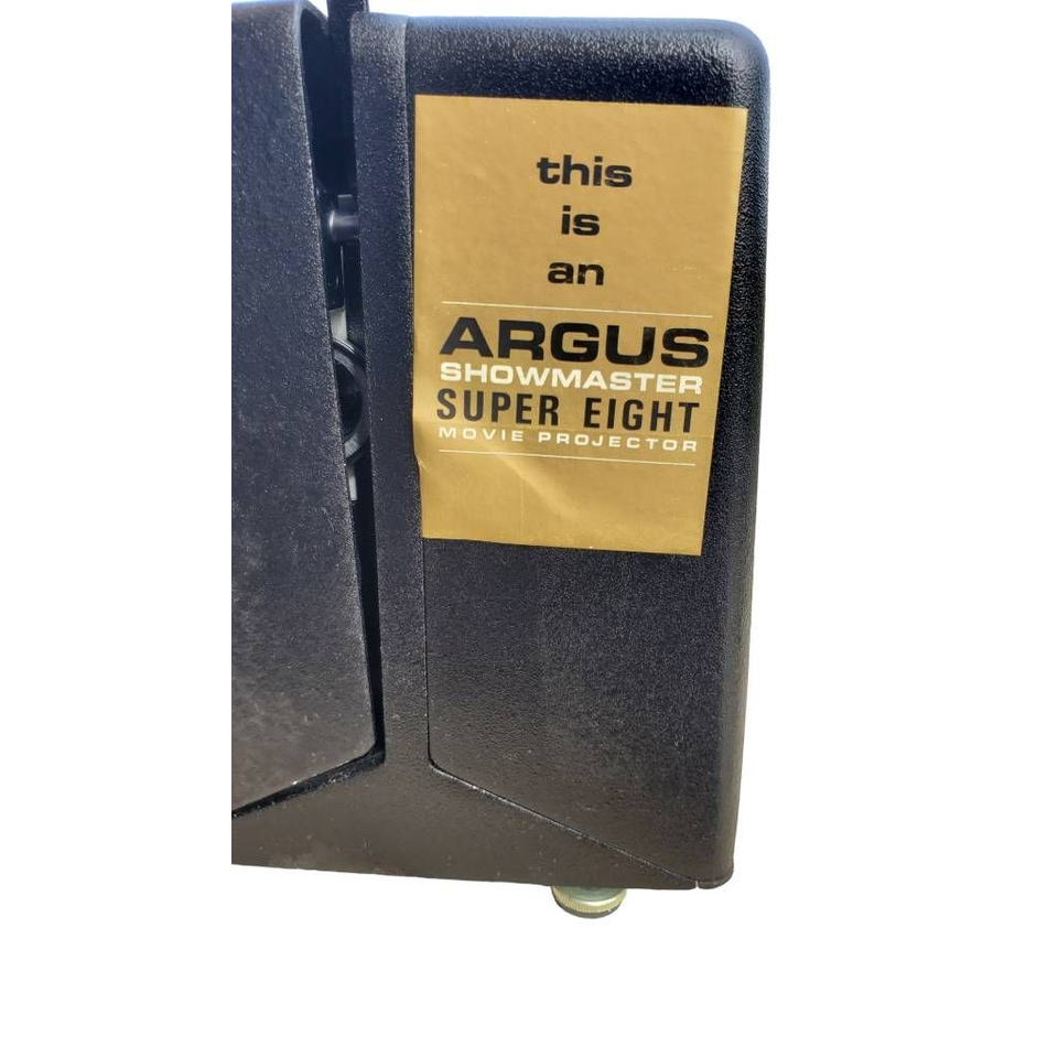Vintage Argus Showmaster Super Eight Movie Projector 872 Film Bundle ...