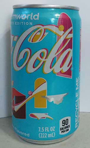 Coca-Cola "Dreamworld" 2023 NEW FULL USA Premium 7½oz Can Coke Tropical ...