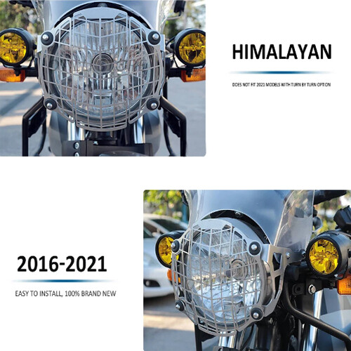 For Royal Enfield Himalayan Motorcycle Headlight Guard Grille Cover ...