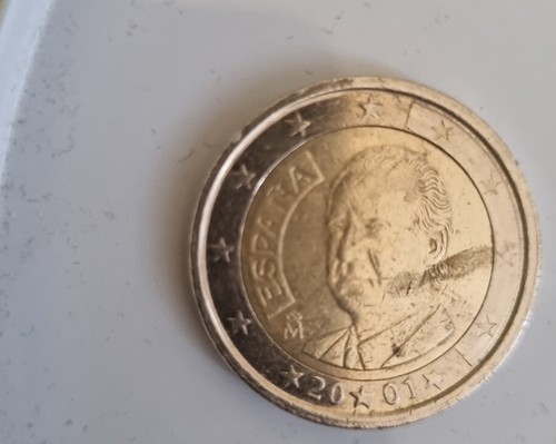2 euro coins 2001-monogram ESPANA | eBay UK