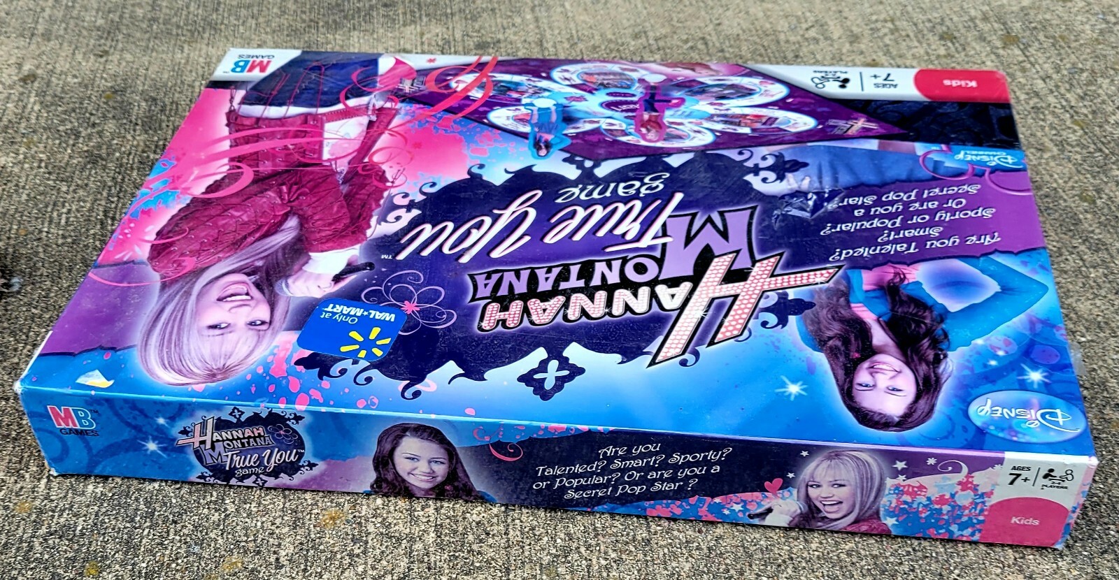 2008 TRUE YOU Board Game Disney Hannah Montana Milton Bradley Miley ...