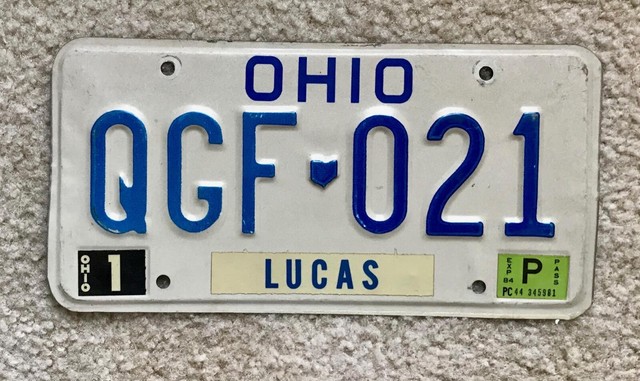 Where to put county sticker on license plate - wwgai