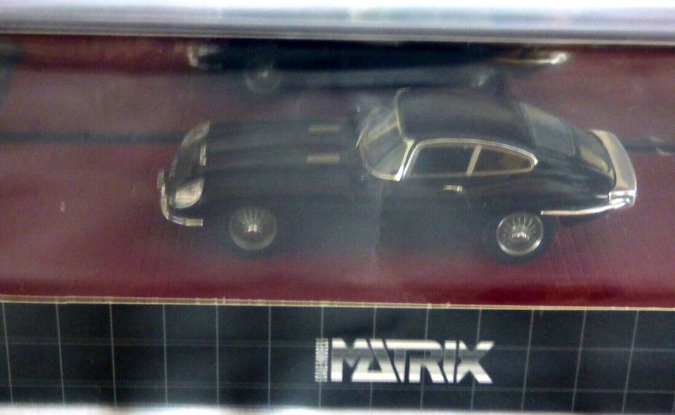 Matrix Model Jaguar E Type Frua - Coombs black 1:43 Scale | eBay
