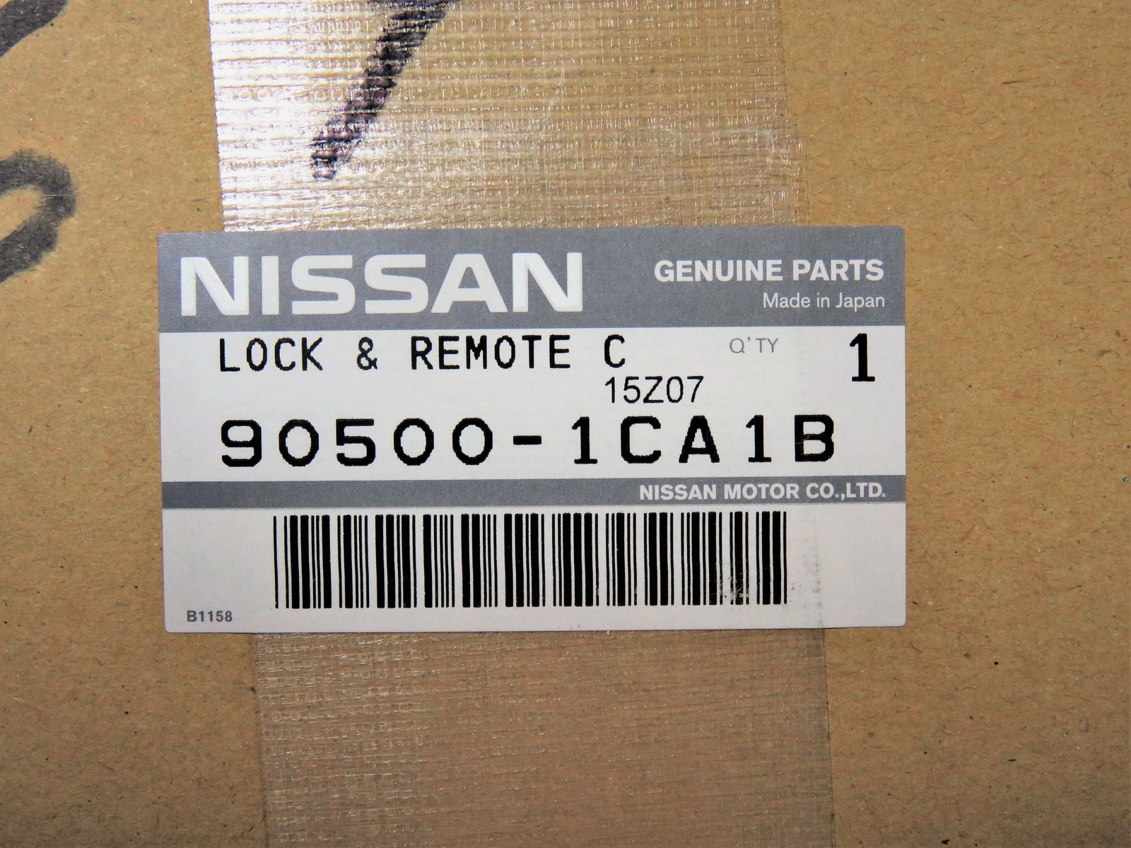 Genuine OEM Nissan 90500-1CA1B Lock Actuator 2009-2016 Murano 2014-2018 ...