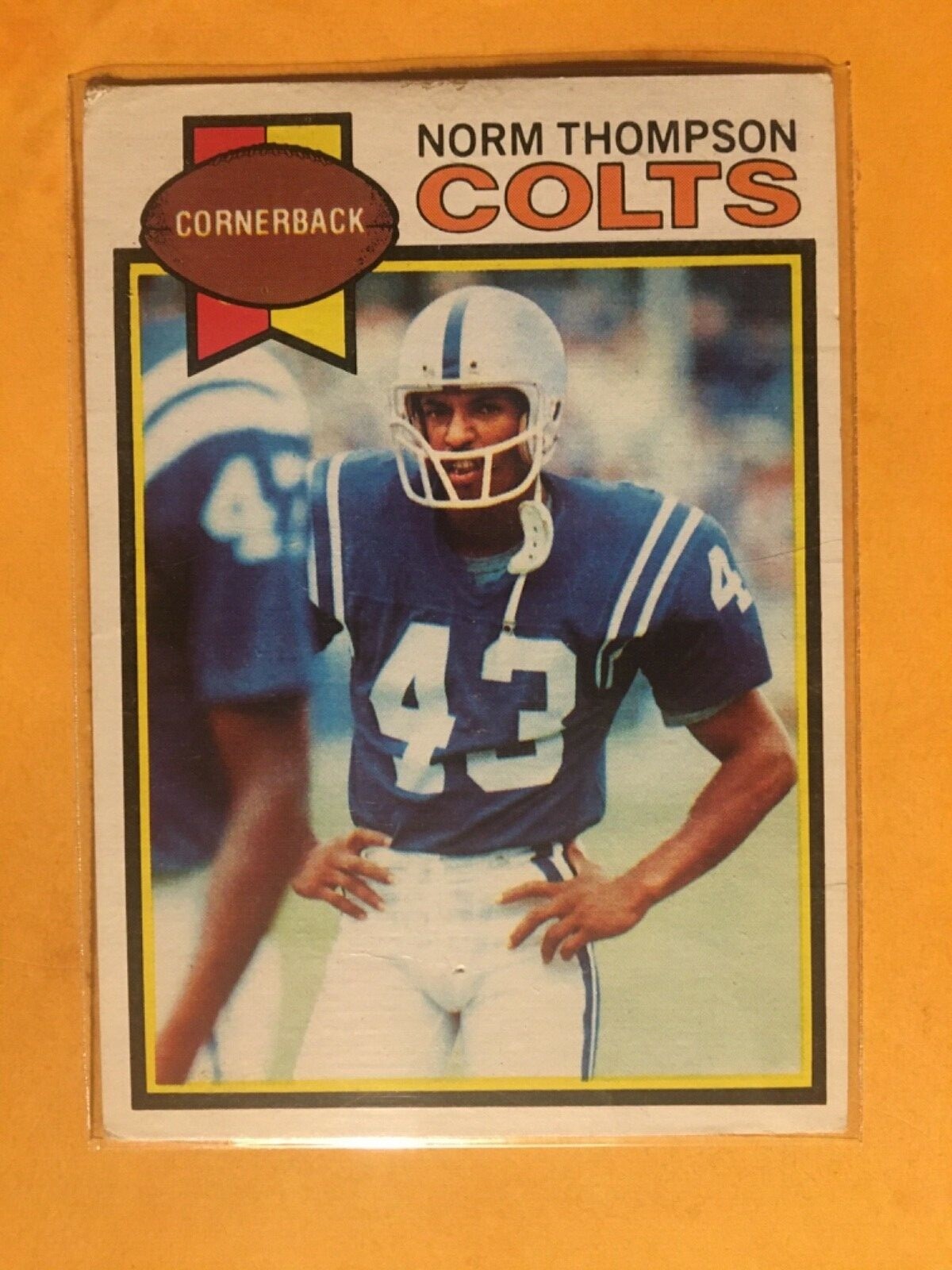 1979 Topps Colts Norm Thompson Football Card #129 | eBay