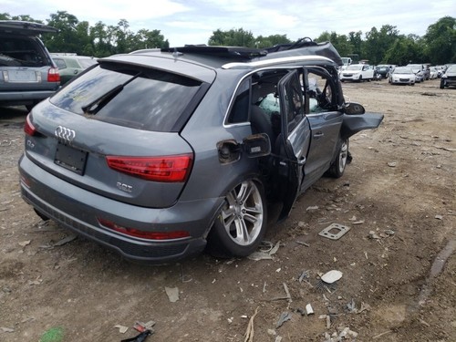 16-18 AUDI Q3 REAR BUMPER LEFT FOAM FILL IMPACT ABSORBER OEM 8U0807251B ...